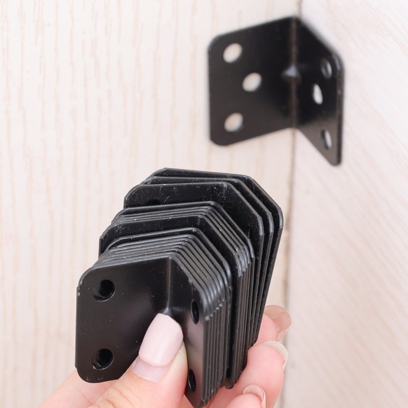 10Pcs 90-degree L-Type Strong Support Metal Bracket Stainless Steel ...