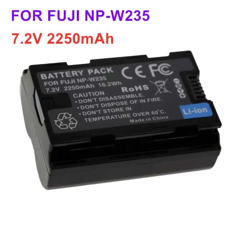 7.2V 2250Mah Np-W235 NP W235 Battery Para Sa Fujifilm Fuji X-T4, GFX ...