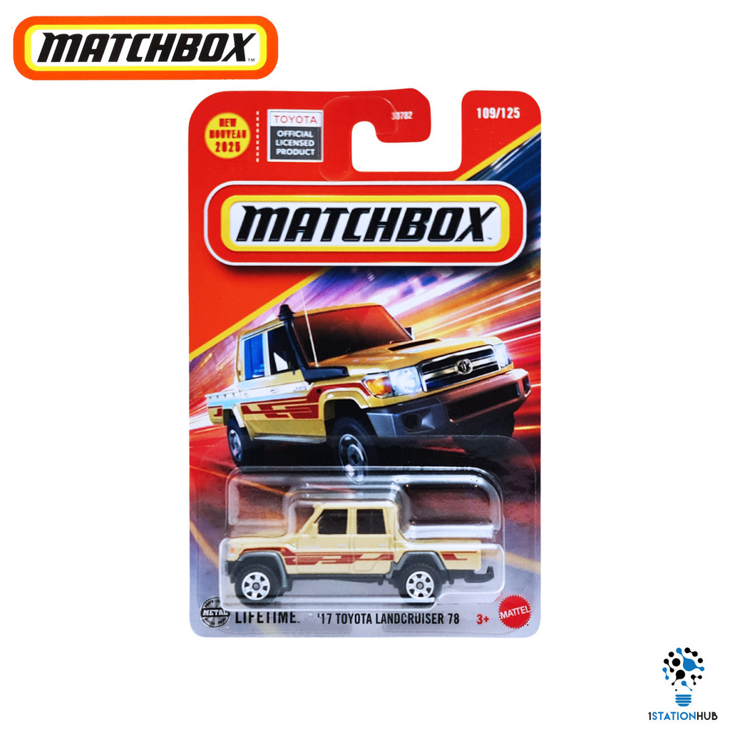 Matchbox '17 Toyota Landcruiser 78 Car Mattel Cars Collector Kids Toys ...