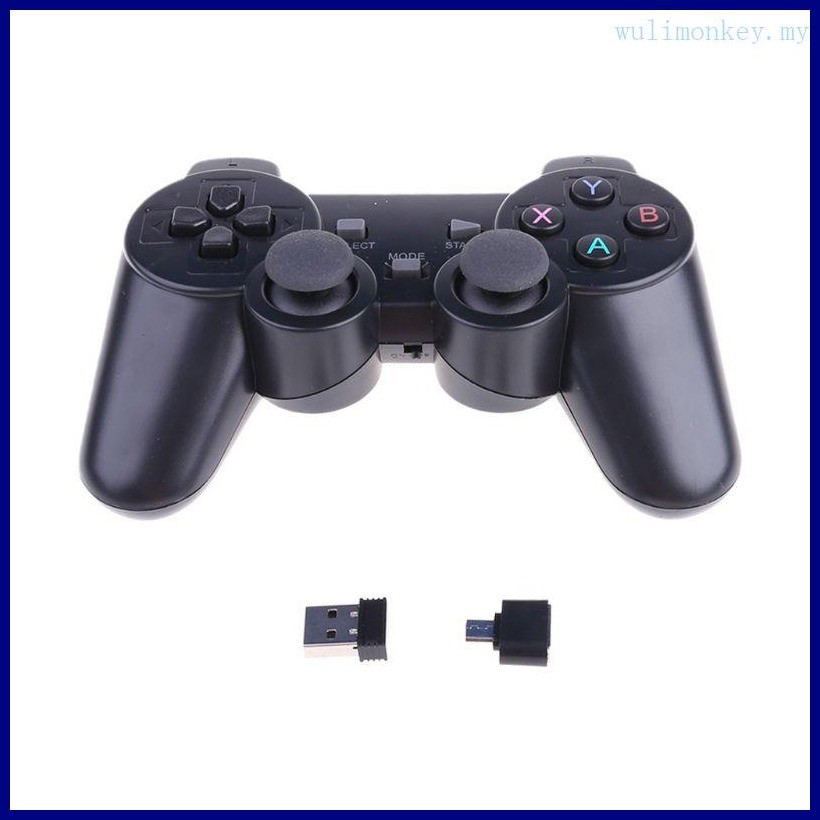WU Portable Wireless Gamepad Handle Controller for PS1 2 3 TV Box PC ...