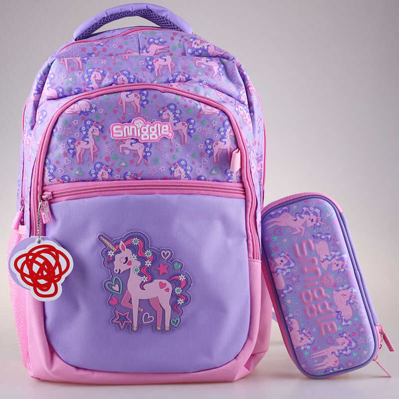Smiggle Australian Cartoon Animal Curly Schoolbag Primary School ...
