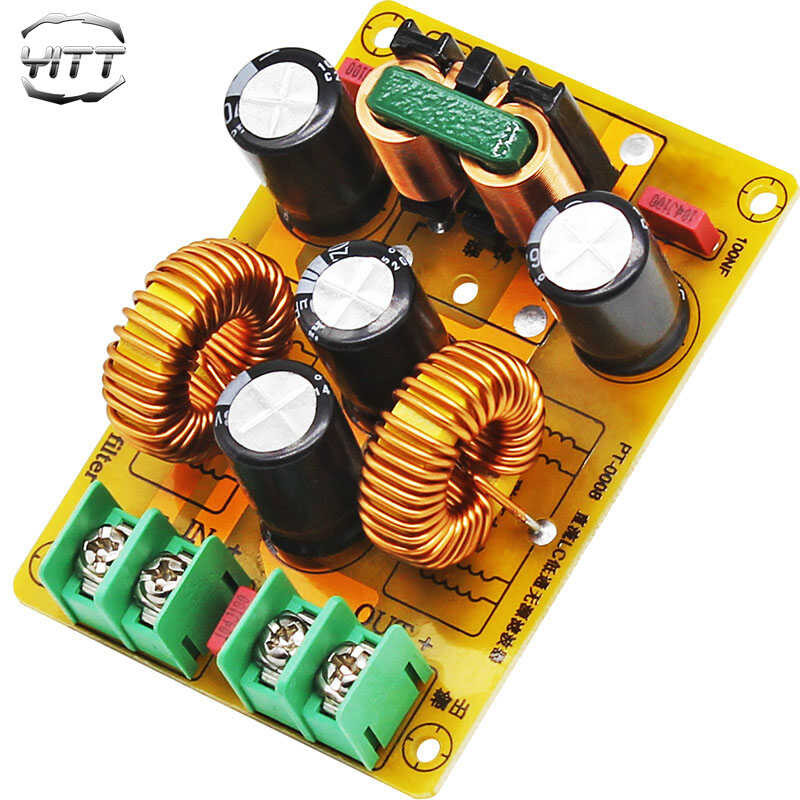 DC LC low-pass EMI electromagnetic interference EMC automotive audio ...