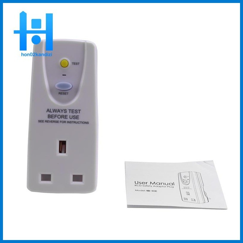 Uk Plug 13A Gfci Leakage Protection Plug Rcd Socket Home Circuit ...