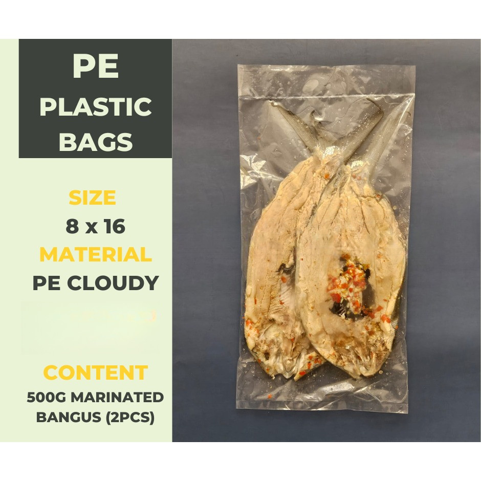 PE Plastic Bags Thickness 003 for food package (100pcs) PE Polyethylene ...