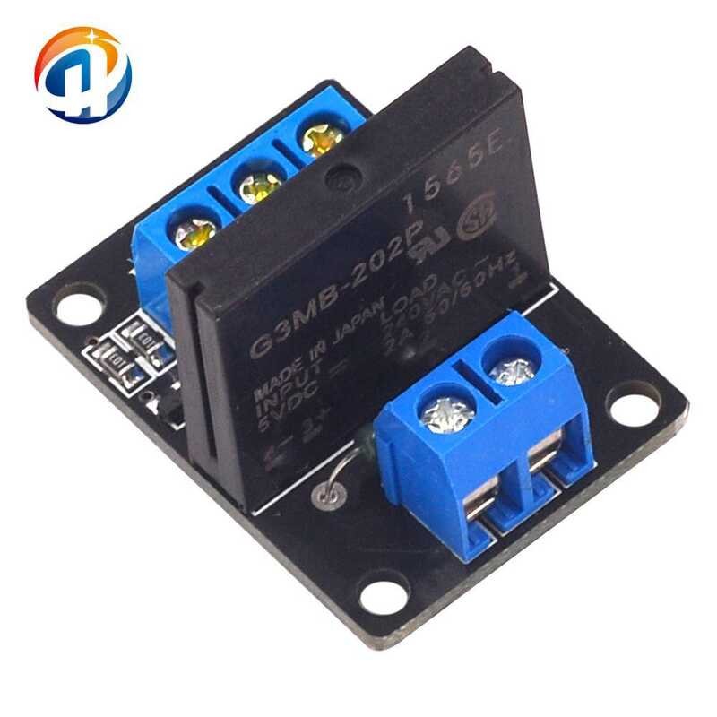 HY-M285 1-channel solid-state relay module 24V high level trigger DC ...