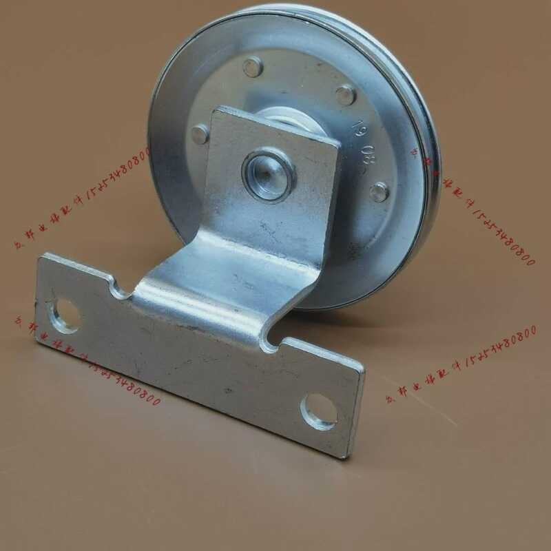 Elevator wire rope wheel 90MM floor door hanging wheel hall door iron ...