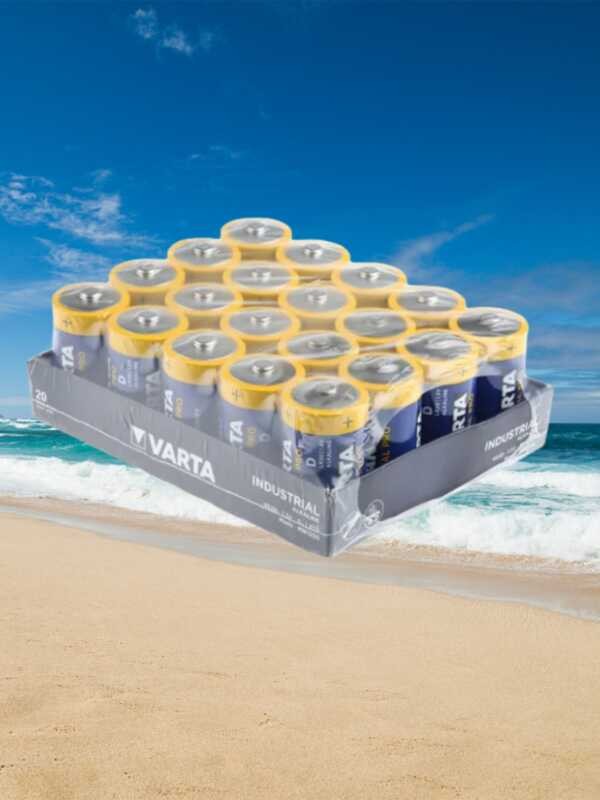 VARTA German Walta 1 D-Type Lr20 Alkaline 1.5V Dry Battery Pd0818 Lr14 ...
