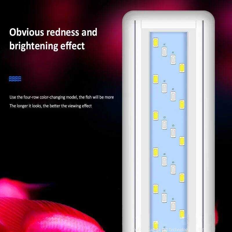 COD Aquarium LED Lights Cm Fish Tank Lighting Lamp High Brighess Clip ...