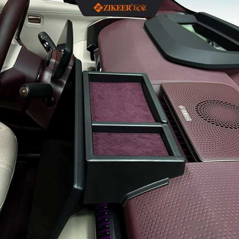 Tt Magkasya Para Sa ZEEKR X Kotse Hine Likod Na Kahon Paglala , Suede ...