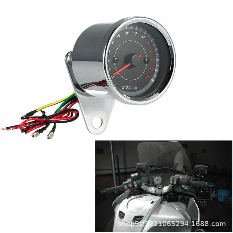 Motorcycle Tachometer Modifiion, Motorcycle LED Electronic Tachometer ...