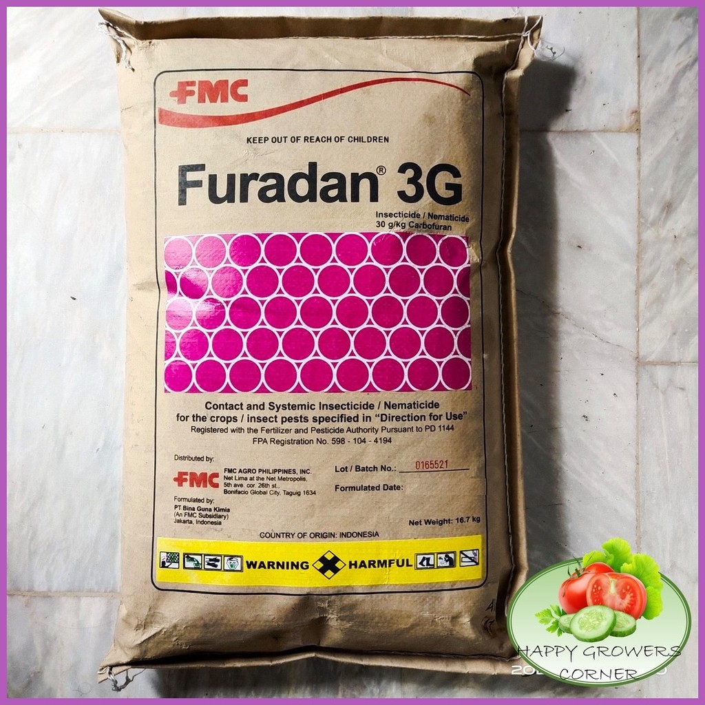 Furadan 3G Broad Spectrum Systemic Insecticide & Nematicide (1KG/ 500 ...