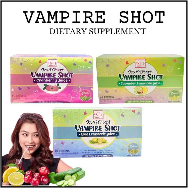 LY Vampire Shot Juice Drink Craerry And Lemonade Cucumber Juice Dietary ...