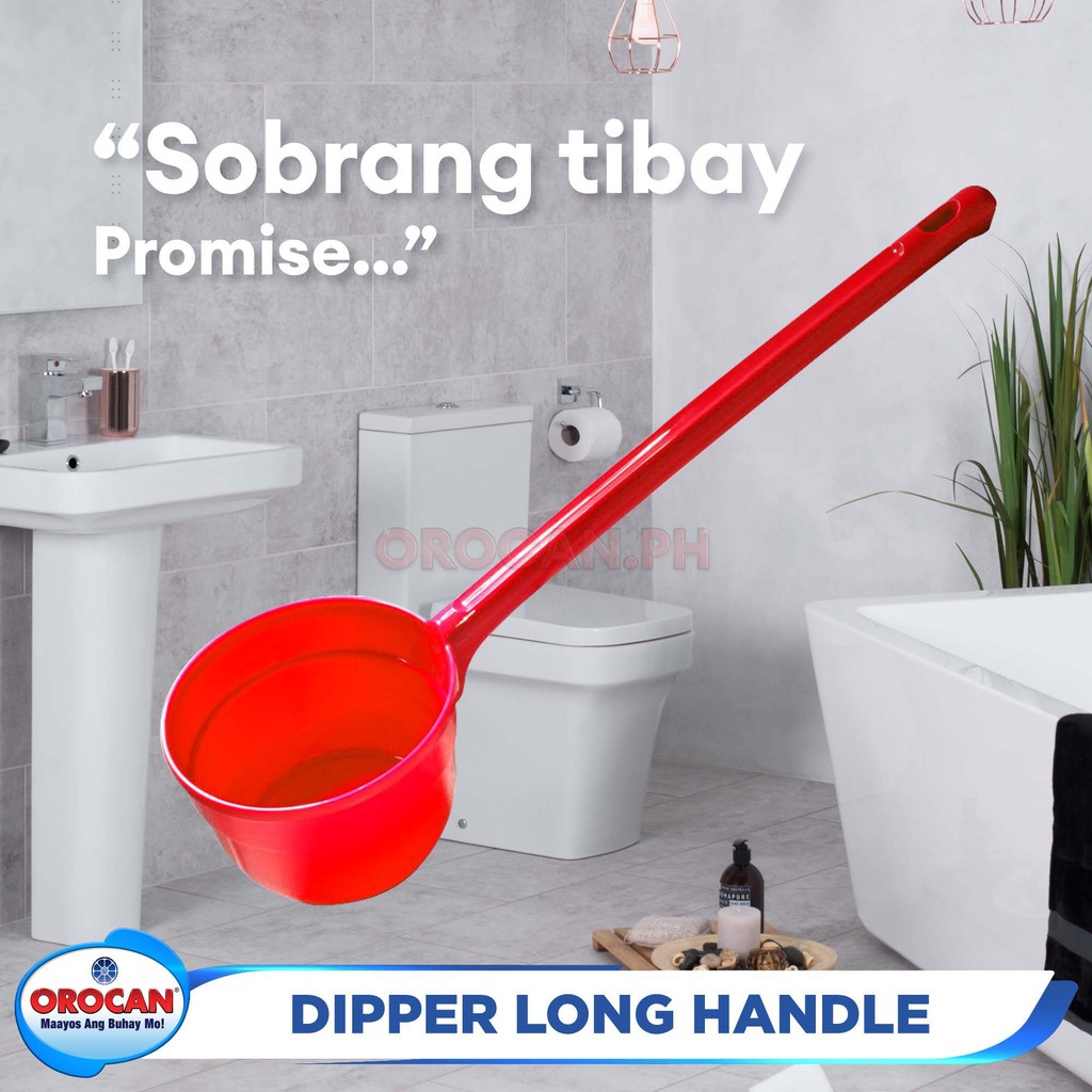 Orocan Water Dipper With Long Handle (Tabo) | Shopee Philippines