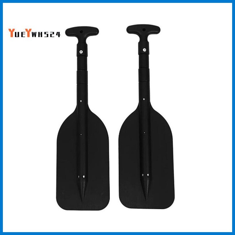 2Pcs Paddles Telescoping Plastic Boat Paddle Collapsible Oar for Kayak ...