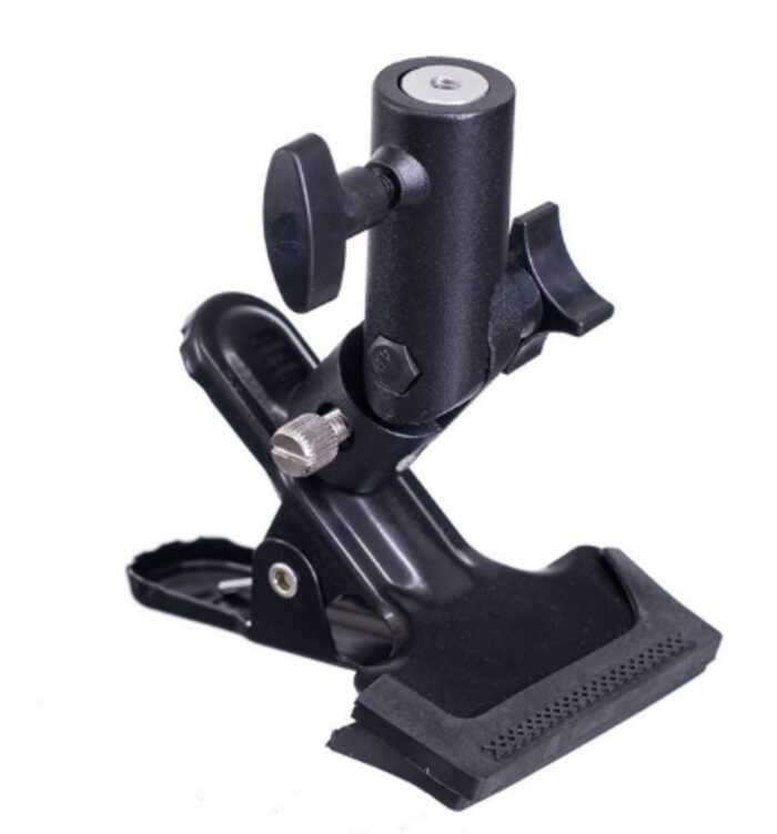 Multi Functional E-Type Strong Clamp Iron Clip External Flash Holder ...