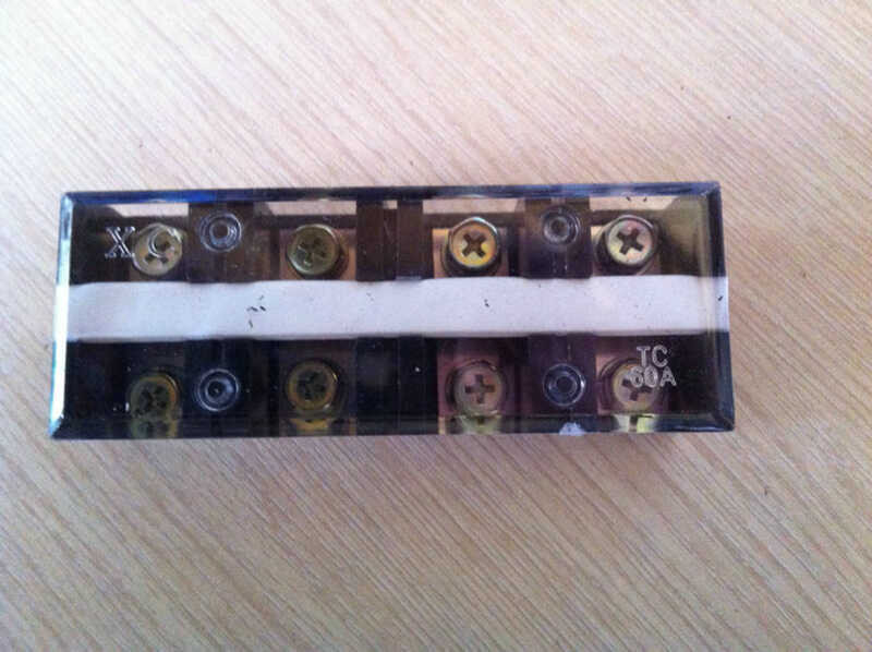 Tc 4004 Fixed High Current Terminal Block Wiring Board 400a 4p Copper