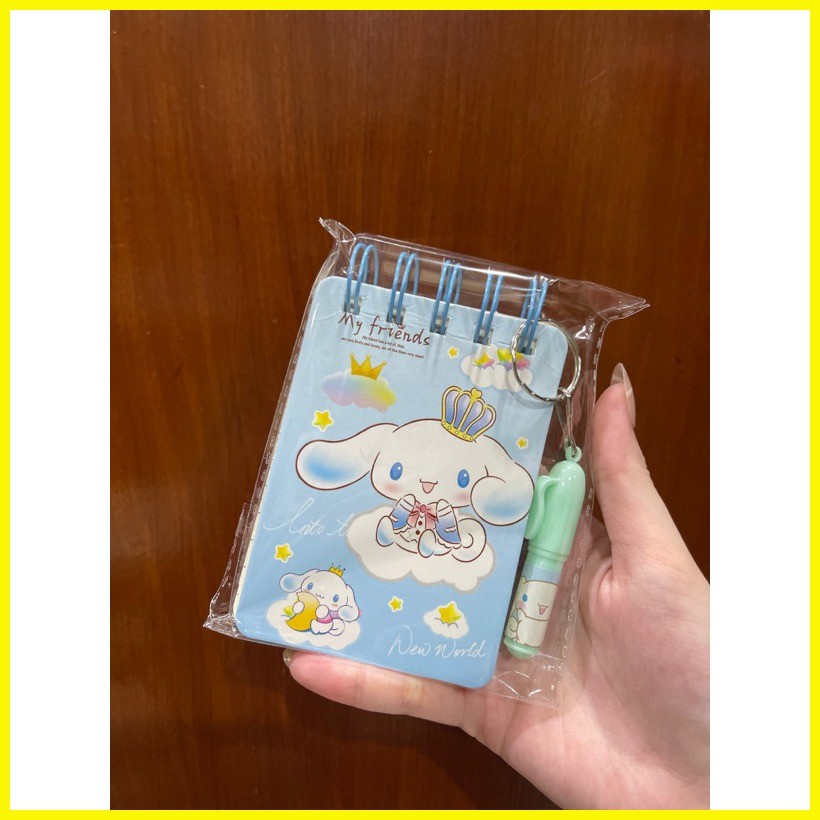 ☪ ۞ Sanrio cartoon 100 sheets notebook with pen hand ledger student ...