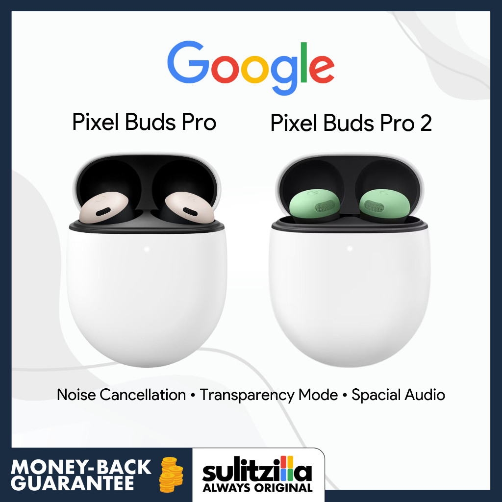 Google Pixel Buds Pro and Google Pixel Buds Pro 2 - Noise Canceling ...