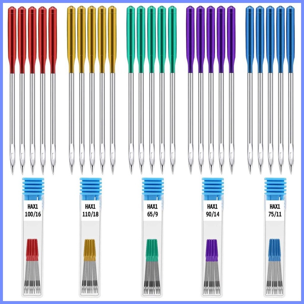 Universal Sewing Machine Needles 50 PCS Heavy Duty Sewing Machine ...