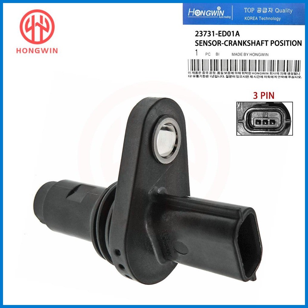 New Crank Crankshaft Position Sensor OEM: 23731-ED01A 23731-EN20A 23731 ...