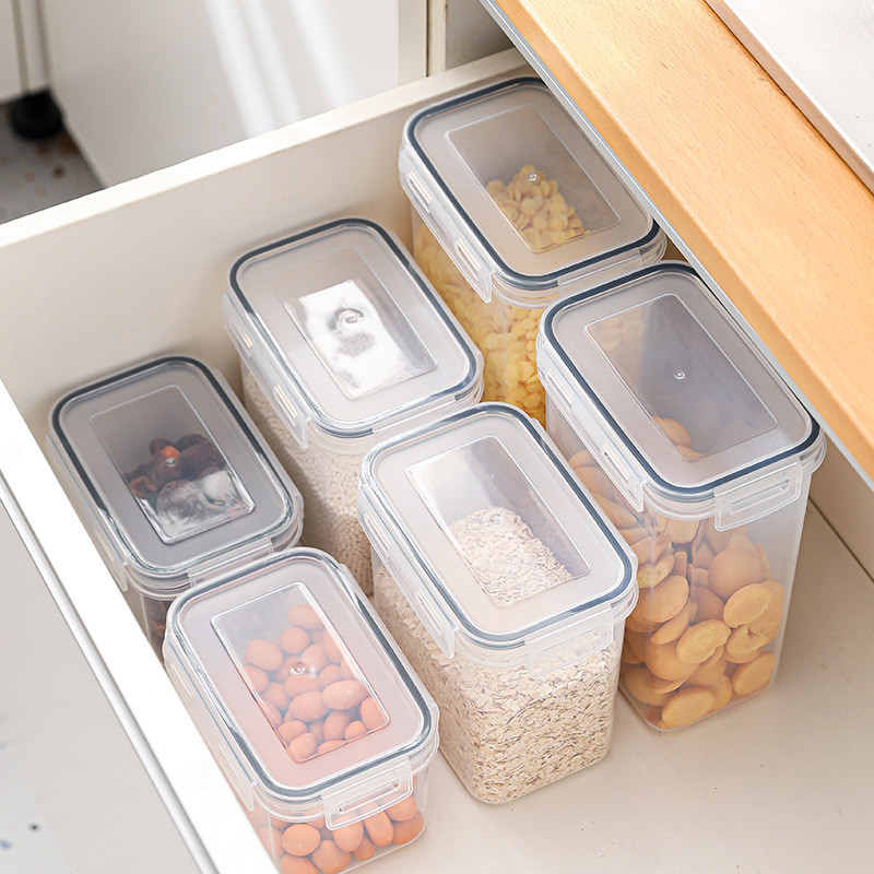 Blue Whale - Airtight Snack Box Jar Food Storage Container Food Storage ...