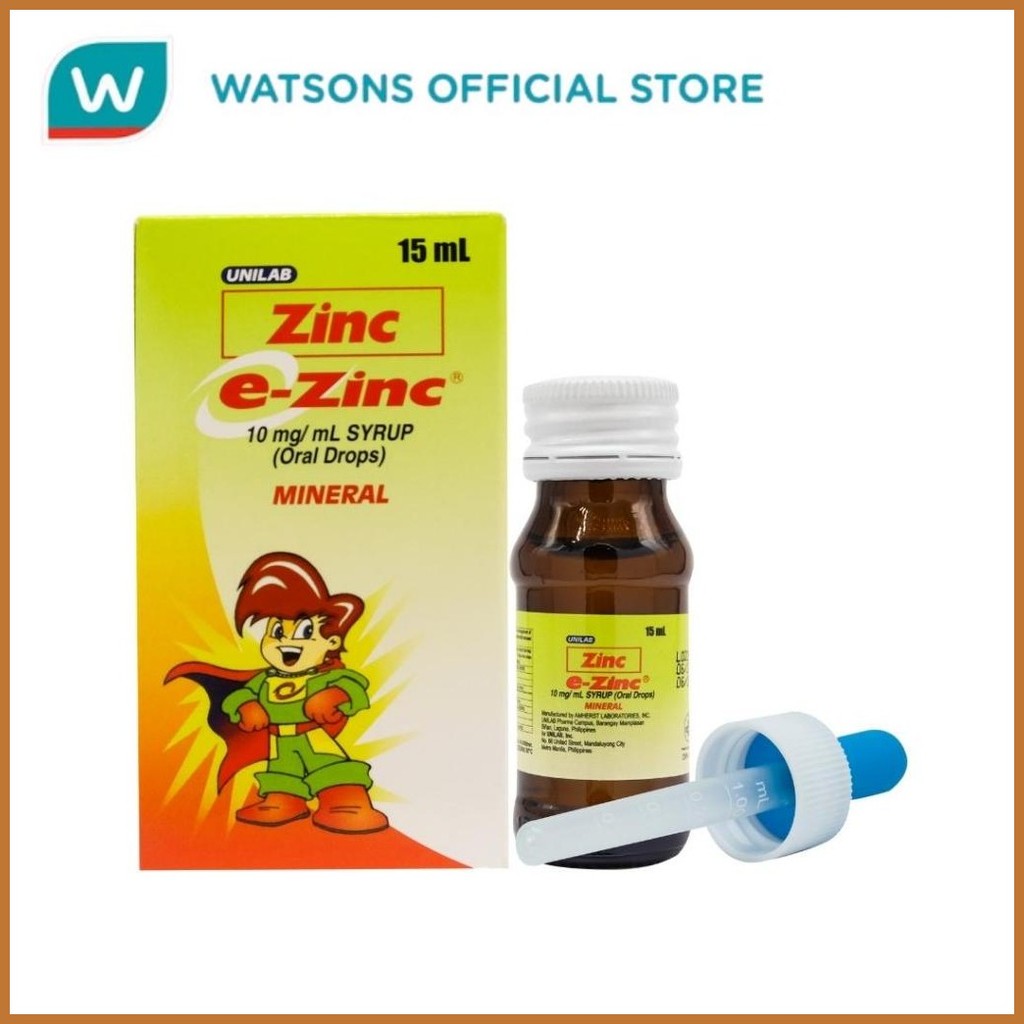 ♂ ♒ E ZINC 27.5mg/mL Syrup (Oral Drops) | Shopee Philippines