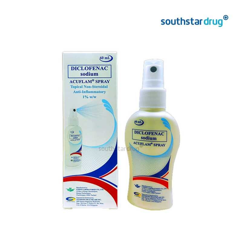Allergy COD And Anti Inflammatory Acuflam Spray Ml | Shopee Philippines