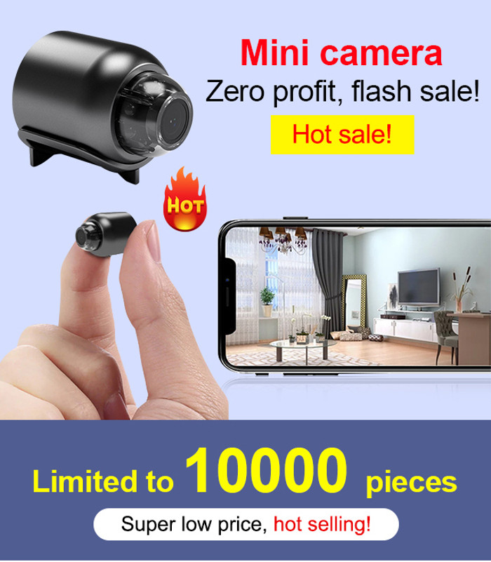 Smart 360° Surveillance Camera Smartphone Link HD Video Motion ...
