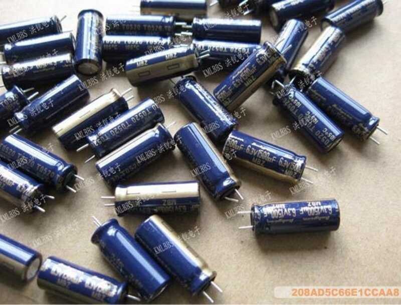 Original brand new motherboard graphics card capacitor 6.3V1500UF ...