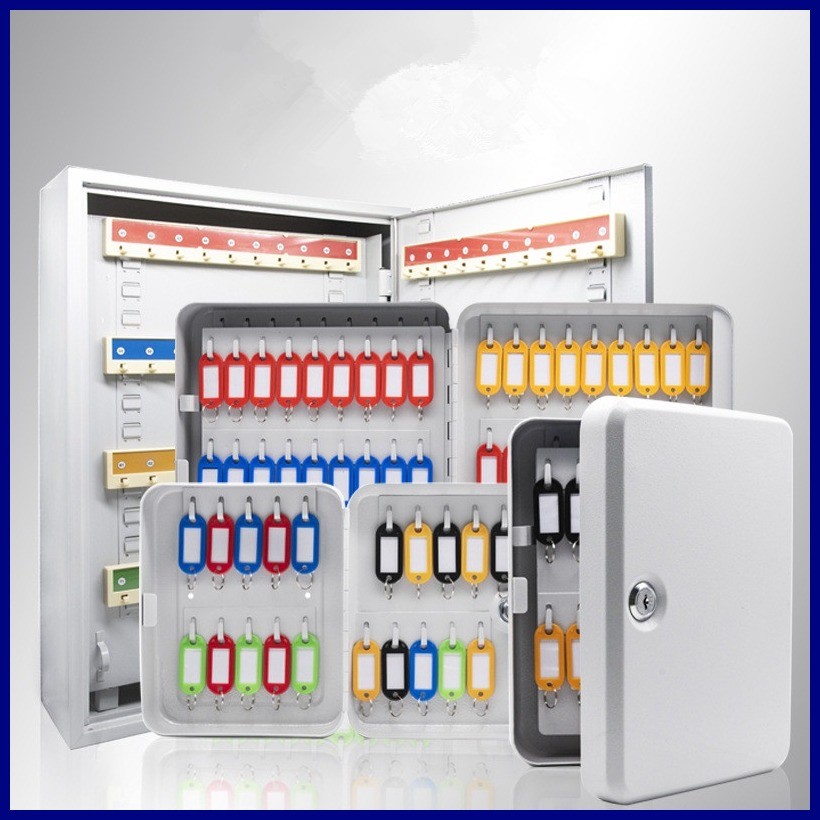 Aluminum alloy 105 Keys Cabinet Wall Mounted Security Management Keybox ...