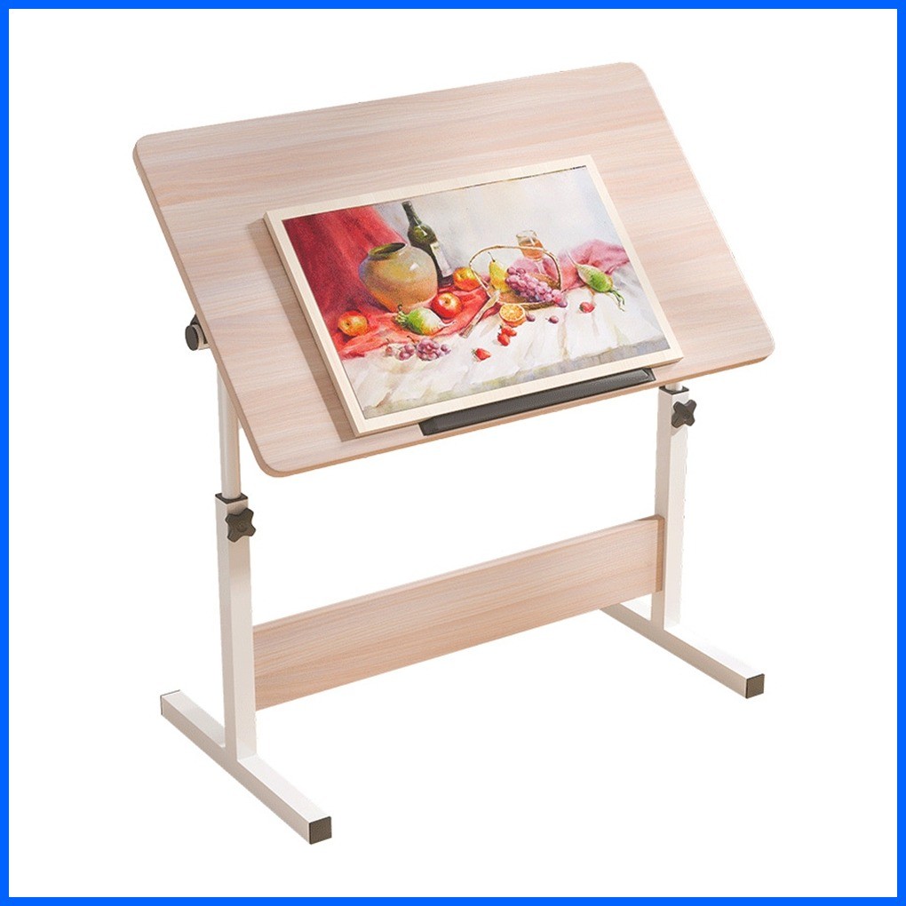 80*40CM Folding Computer Desk Adjustable Table Drafting Table Drawing ...