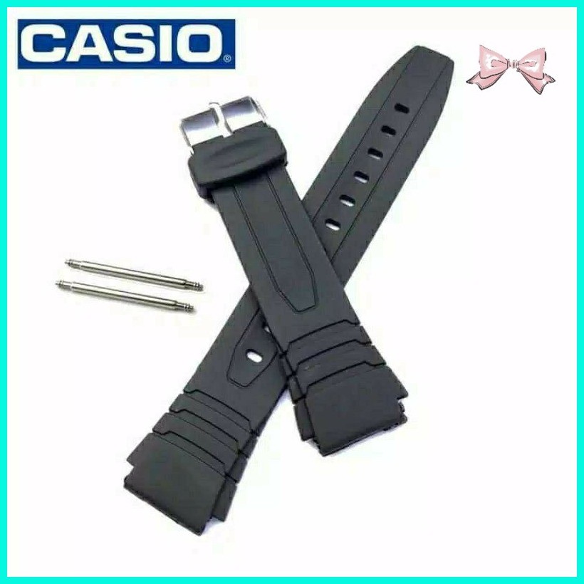 Casio F-200W F-200 F200W F200 F 200W Bonus pen Rubber Watch Strap | Shopee Philippines