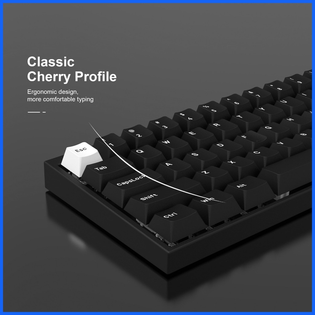 ♀ MD x Womier | Keycaps | 168 Keys BOW WOB PBT Double-shot Cherry ...