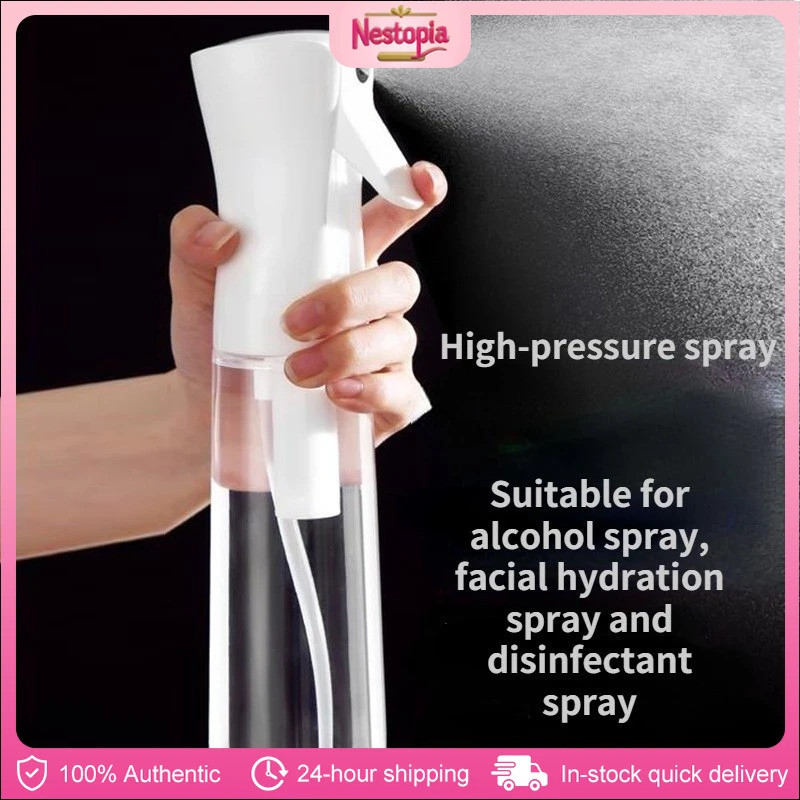 300ml hair spray bottle continuous high pressure empty spray bottle ...