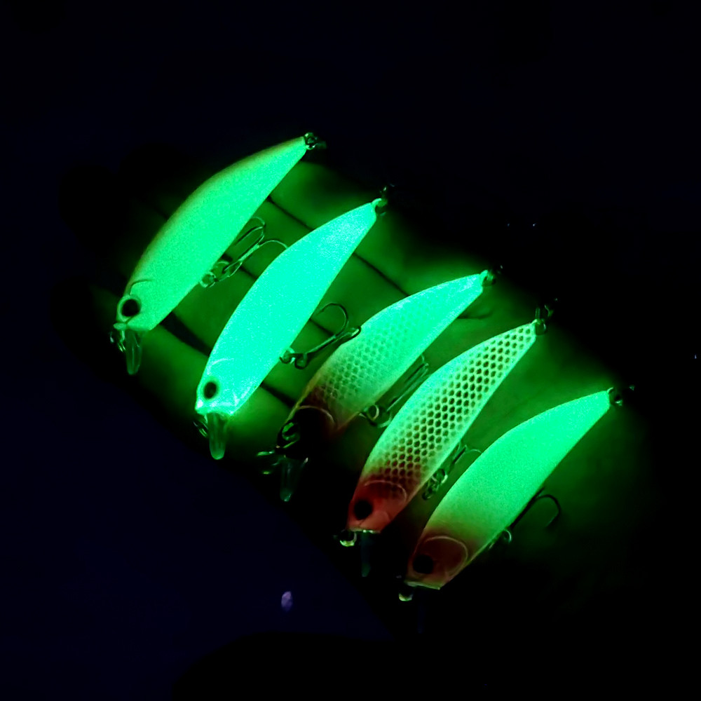 Luminous Fishing Lure 5g/6.5g/8g Sinking Minnow Fishing Lure Fishing ...