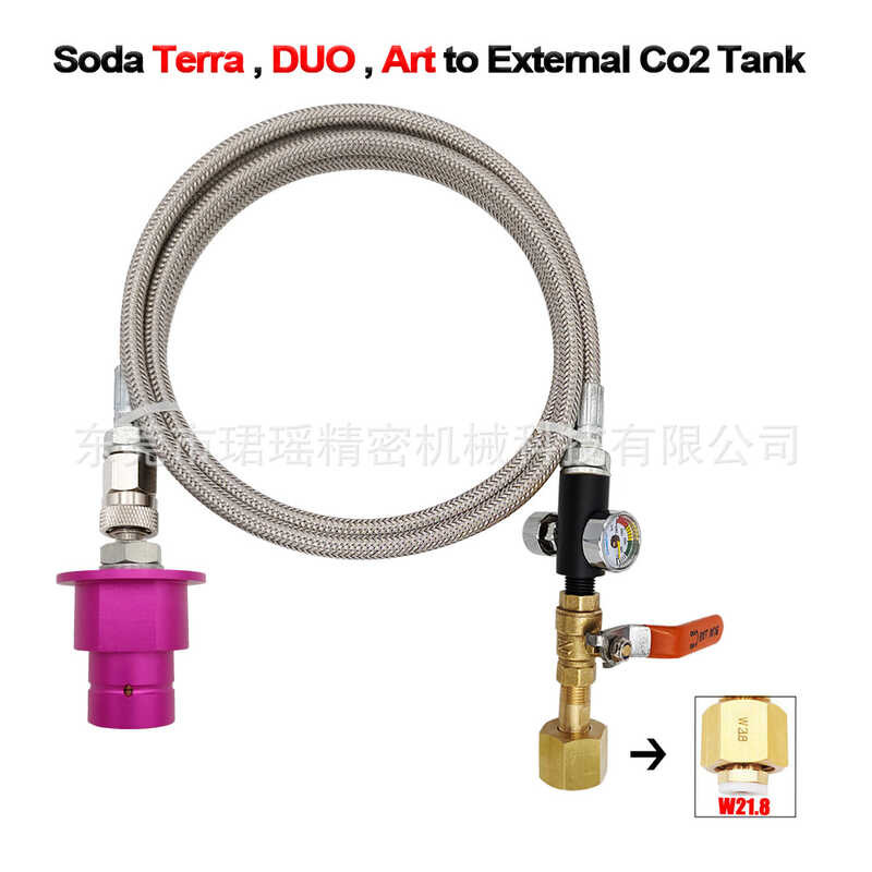 Sodastream DUO/Terra Soda Bubble Water Machine with CO2 Large Bottle ...