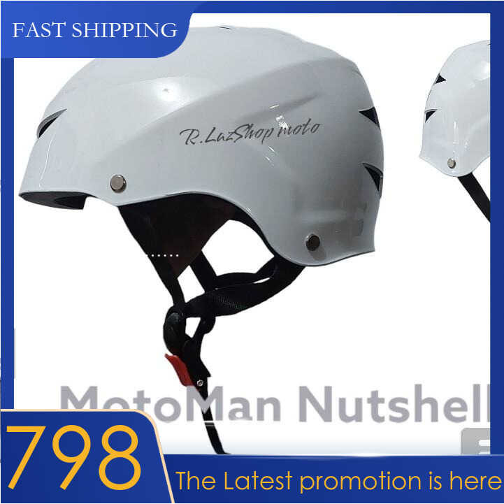 NUTSHELL HELMET BEST COLORS (Motoman) | Shopee Philippines