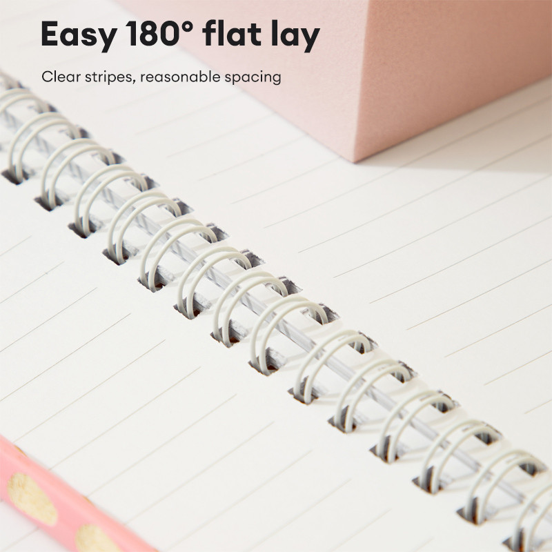 Deli Spiral Notebook A5 Journal Notebook 60 Sheets Big Binder Notebooks ...