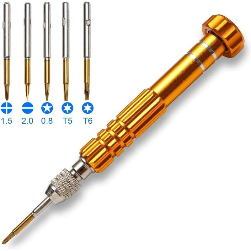 5-in-1 Multifunctional Small Mini Screwdriver Set for Eyeglasses ...