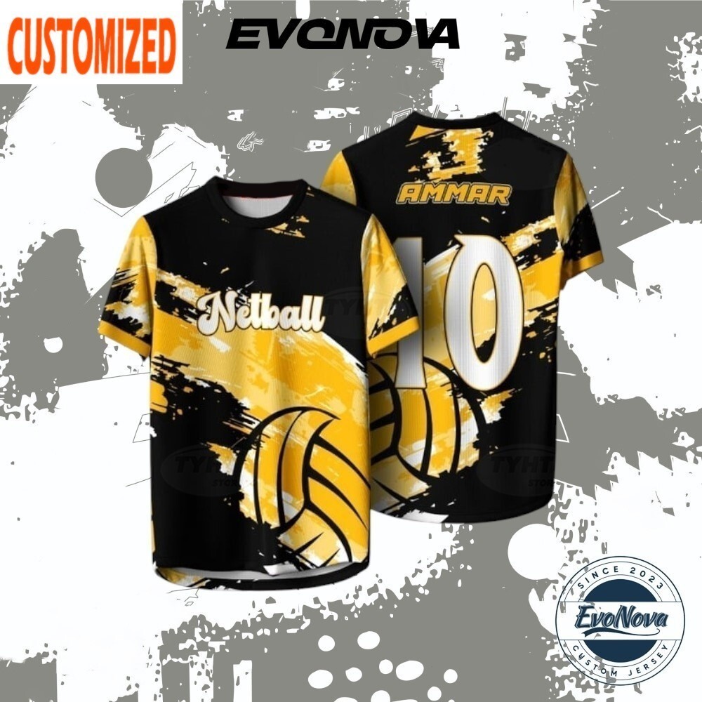 2025 New Netball Baju Jersey Thailand Viral Custom Jersey Men Women ...