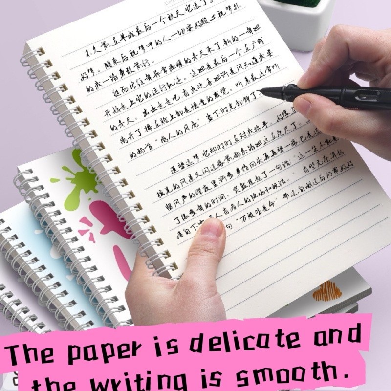 A5 Notebook Line Spiral Notebook HAVE A LUCKY DAY Aesthetic Notebook ...