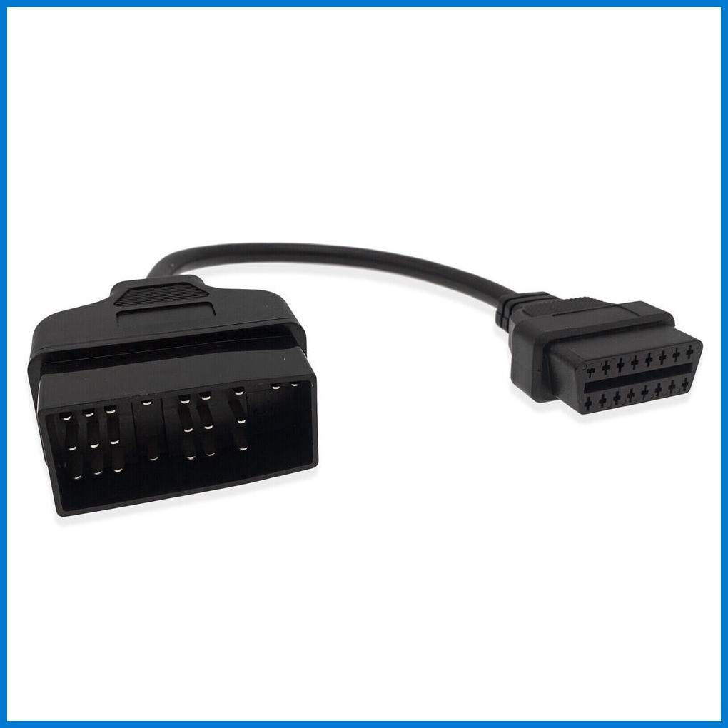 ,22 Pin OBD1 to 16Pin OBD2 Convertor Adapter Cable For TOYOTA ...
