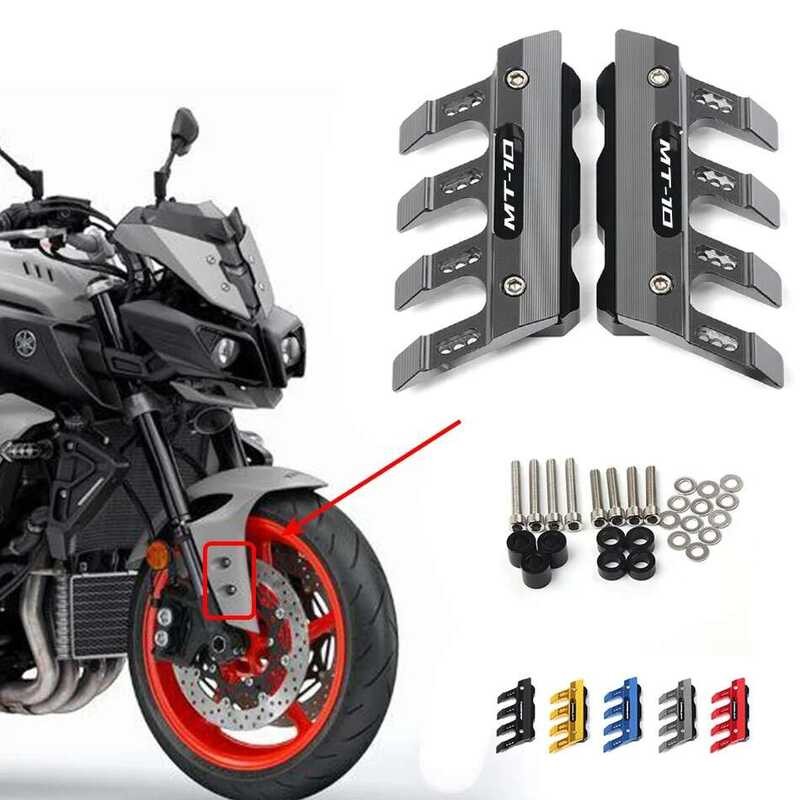 A A For YAMAHA Mt-10 Mt10 Fz-10 Fz10 Motorcycle Mudguard Fork Protector ...