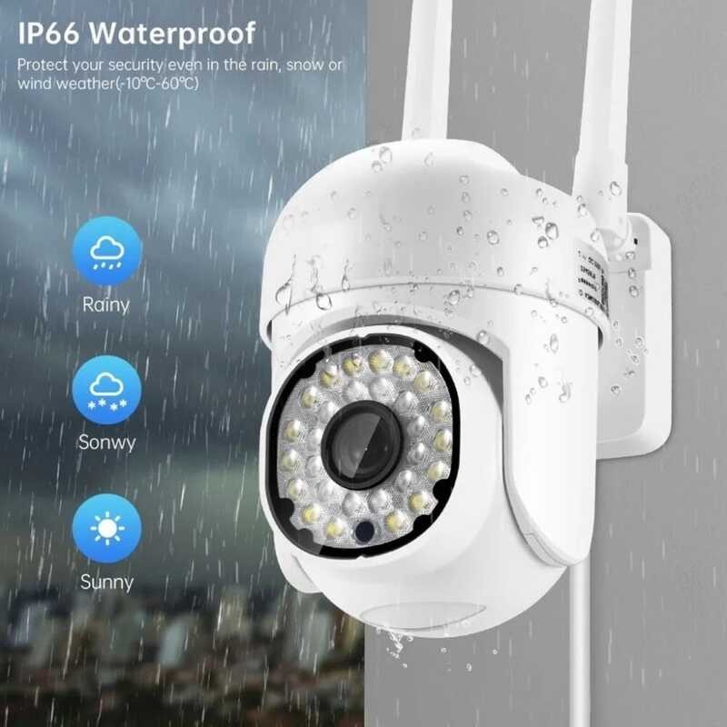 5G Dual Frequency YI Iot Wifi PTZ Outdoor Security Wifi Camera Motion ...