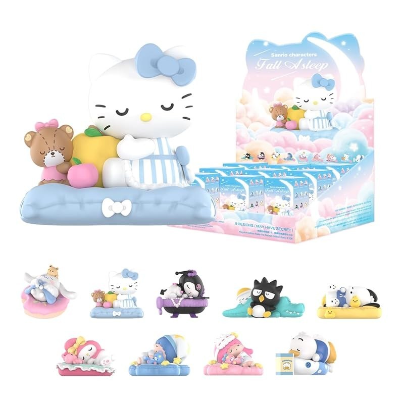 POP MART Sanrio characters Fall Asleep Series [Assortment Box 9 Pieces ...
