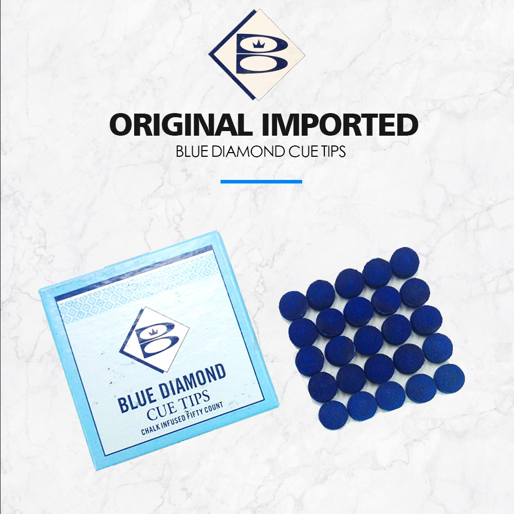 Canadian Original Blue Diamond Tip with 11mm for Snooker Cue Billiards ...