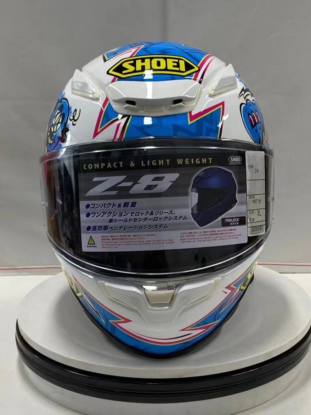 Face Full Motorcycle shoei Z8 MURAL-TC-10 helmet Riding Motocross ...