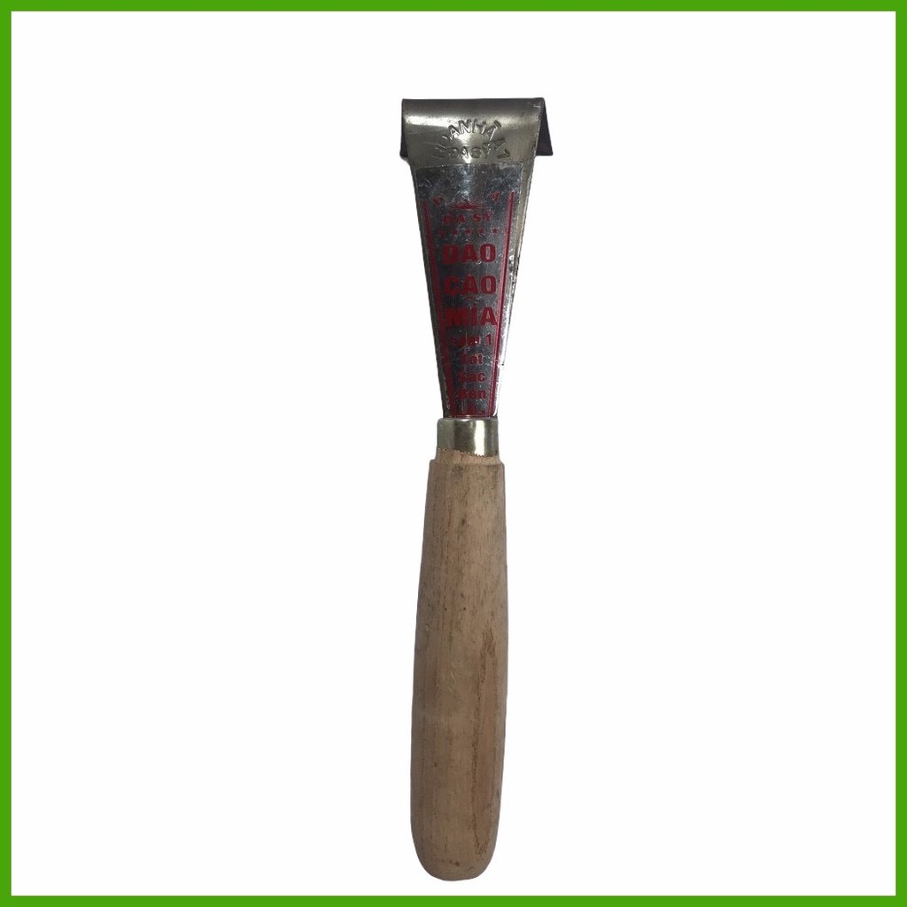 ∥ ☑ Cane and tree bark razor with steel blade and sharp wooden handle ...