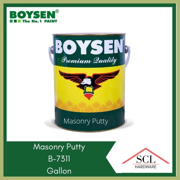 ☁ BOYSEN Masonry Putty B-7311 Gallon | Shopee Philippines