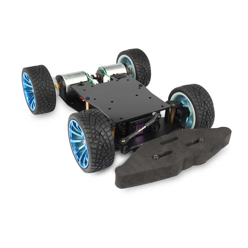 MG996R Servo Steering Ackerman Robot Car Chassis Encoder Motor Differential Car FOR Arduino ...